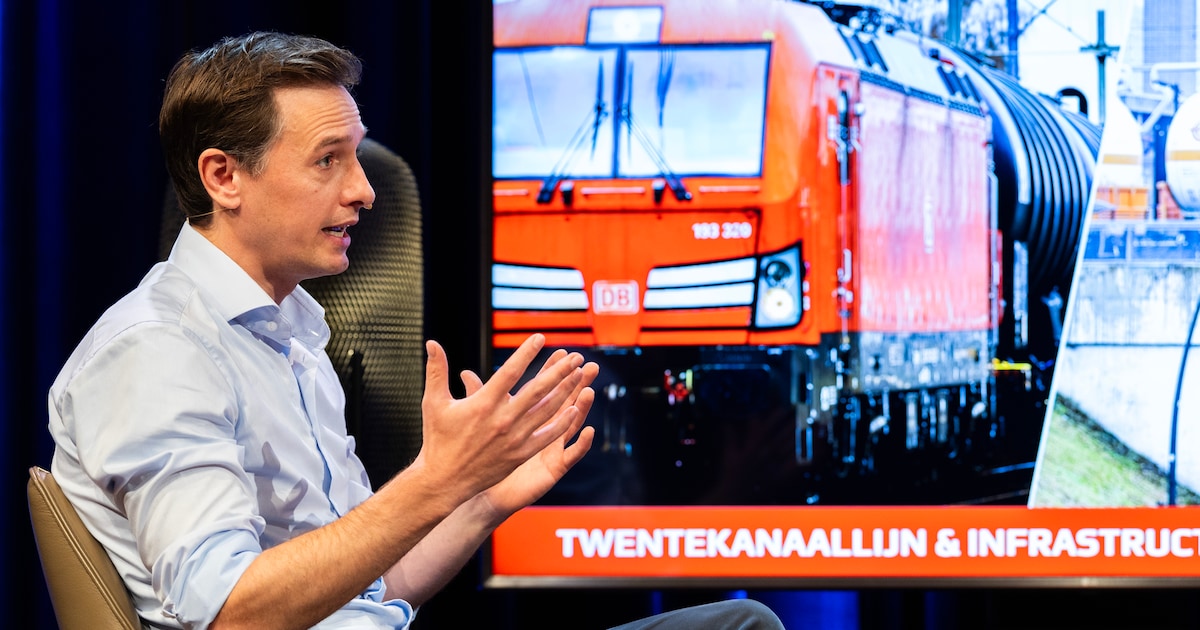 Laurens Dassen (Volt) wil meer goederenvervoer door Twente: ‘Overlast kan ik niet wegnemen ...