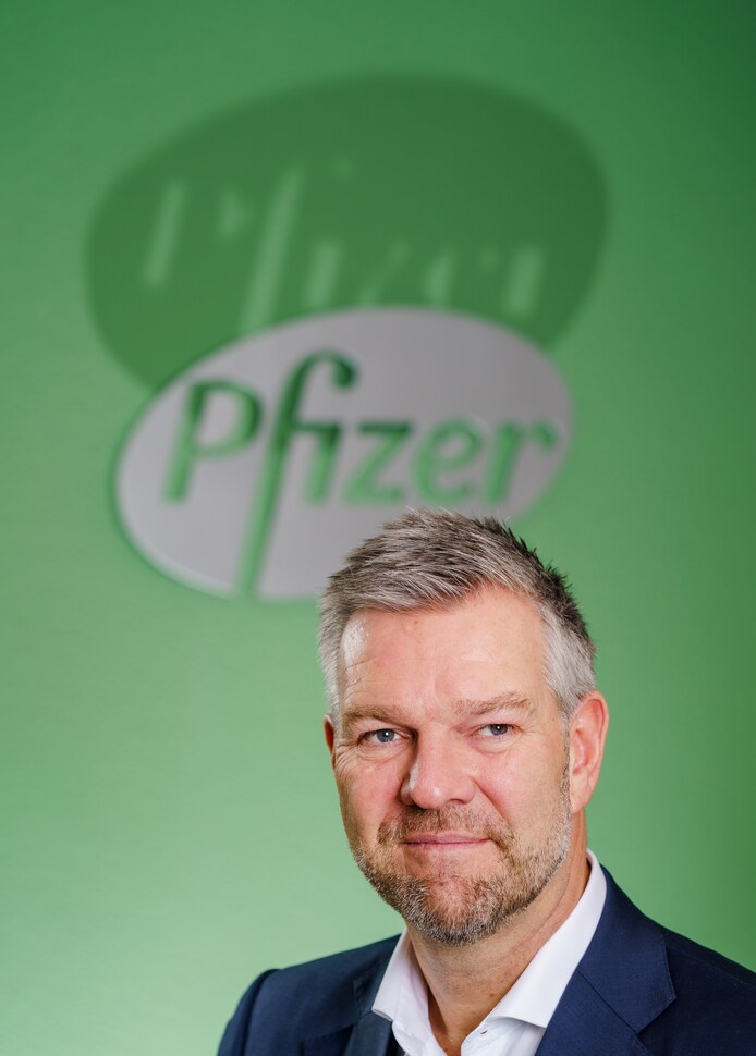 Marc Kaptein van vaccinfabrikant Pfizer: ‘Nu is het een voordeel dat ik ...