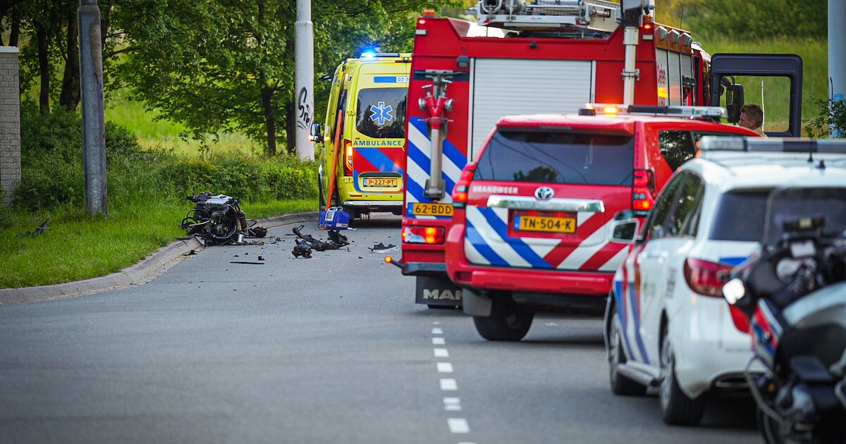 Ze roepen nog ‘Bro, doe rustig aan! Remmen!’ Maar het is al te laat ...
