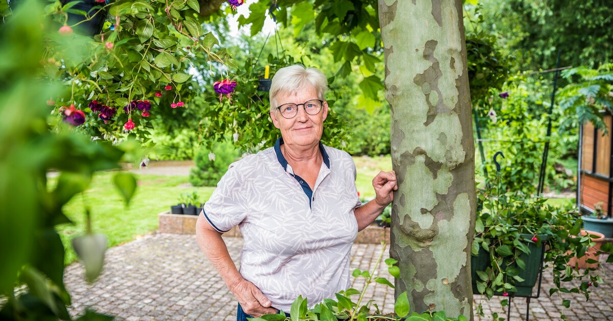 Nog één keer samen genieten van de bloemenpracht in de tuin van Ciska ...