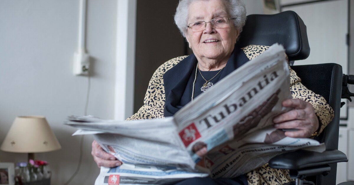 100-jarige Hanneke uit Holten leest nog elke dag de Tubantia | Rijssen ...