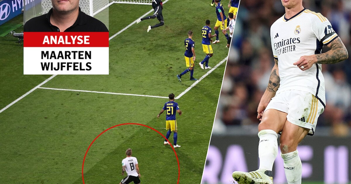 Toni Kroos, de man van de afwasborstel en toverballen binnenkant voet ...