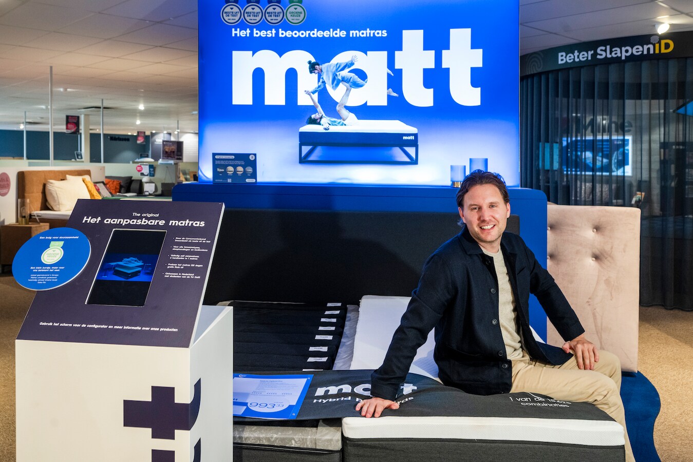 Als kind verkocht hij knikkers, nu 100.000 matrassen per jaar: hoe Joep ...