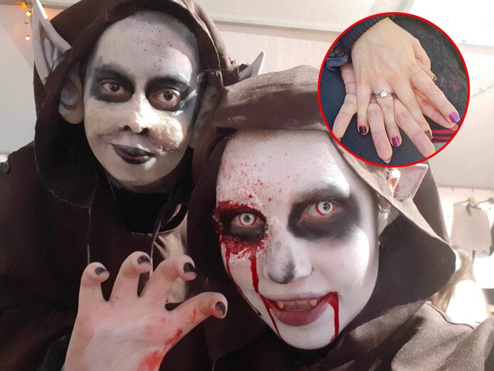 Sam vraagt Caitlyn ten huwelijk in Avonturenpark Hellendoorn, waar ze ...