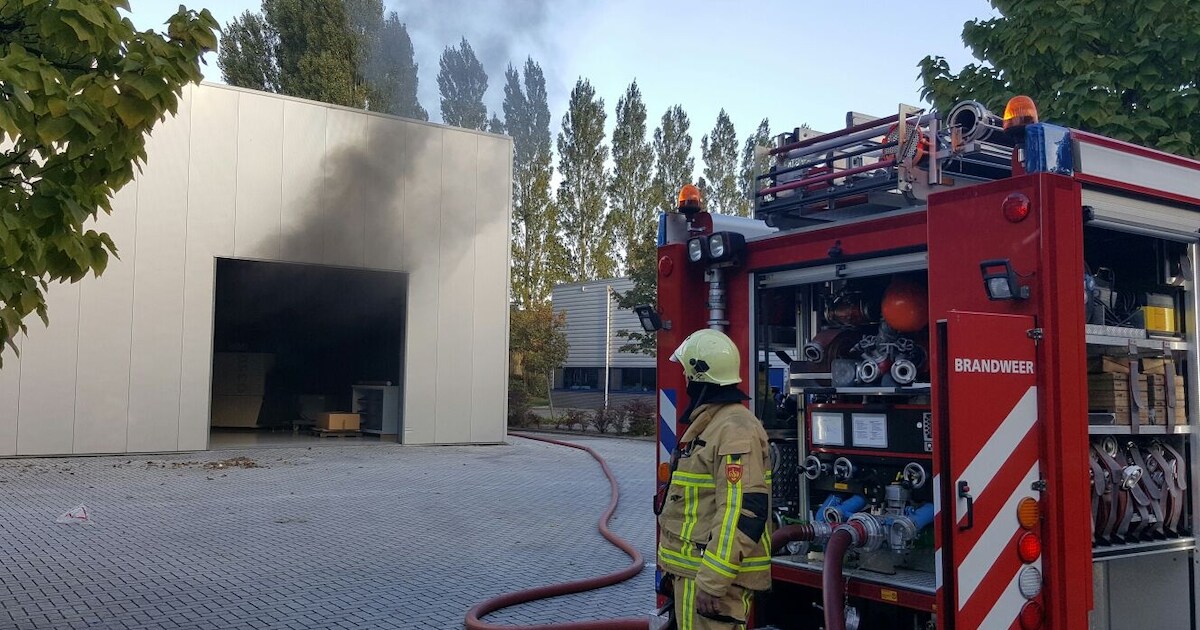 Industriebrand bij Hemabo in Hengelo | Nieuws | Tubantia.nl