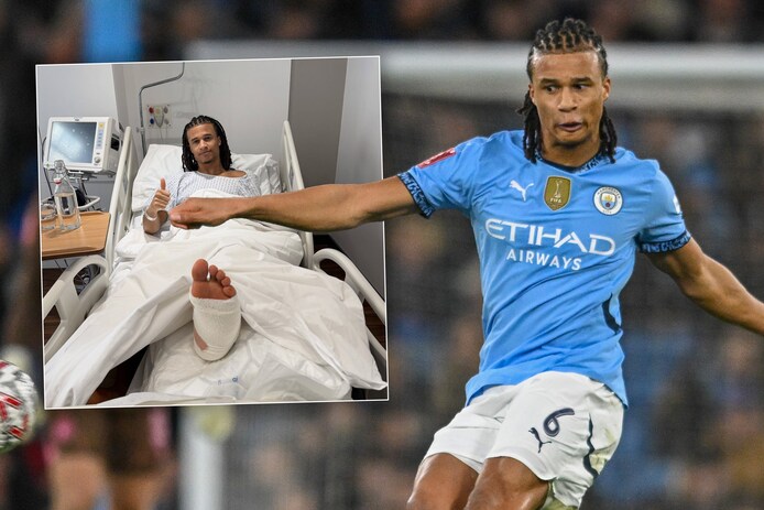 Nathan Aké geopereerd aan breuk in voet: ‘Dit is een frustrerend ...