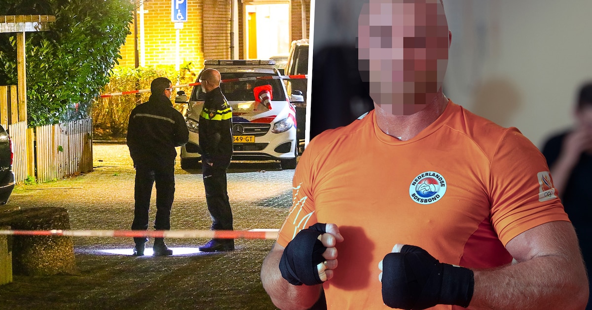 Zwaar bewapend arrestatieteam licht ex-bokser Peter M. uit Almelo van zijn bed voor afpersing en ...