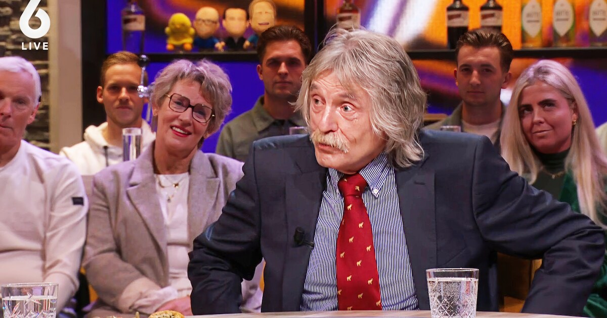 Johan Derksen voortijdig studio uit om zingende Wilfred Genee | Show ...