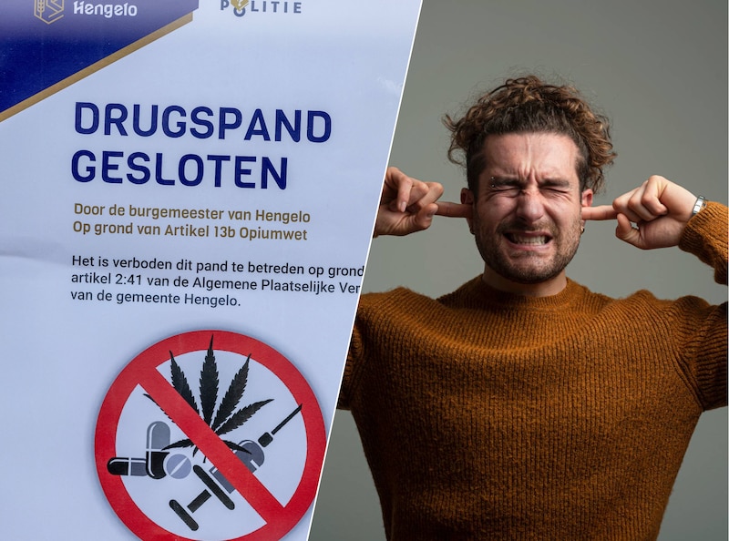 Johan woont onder gesloten Hengeloos ‘drugspand’ en kreeg alles mee ...