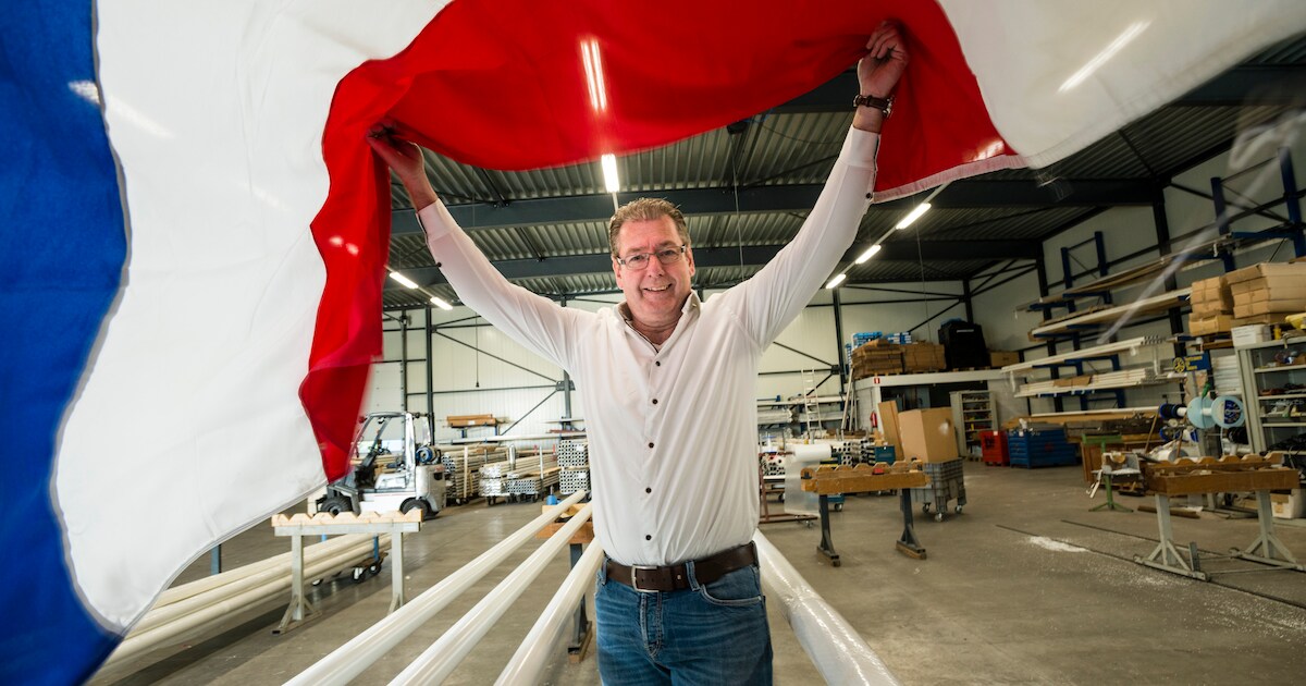 Aermast uit Almelo: ‘Ineens hees George Bush de vlag - in onze mast ...