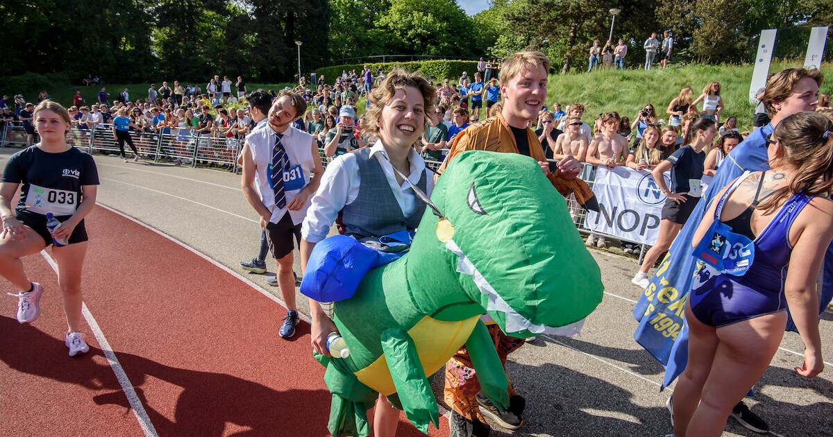 Bier, zon en estafette: Batavierenrace 2.0 op UT-campus is groot ...
