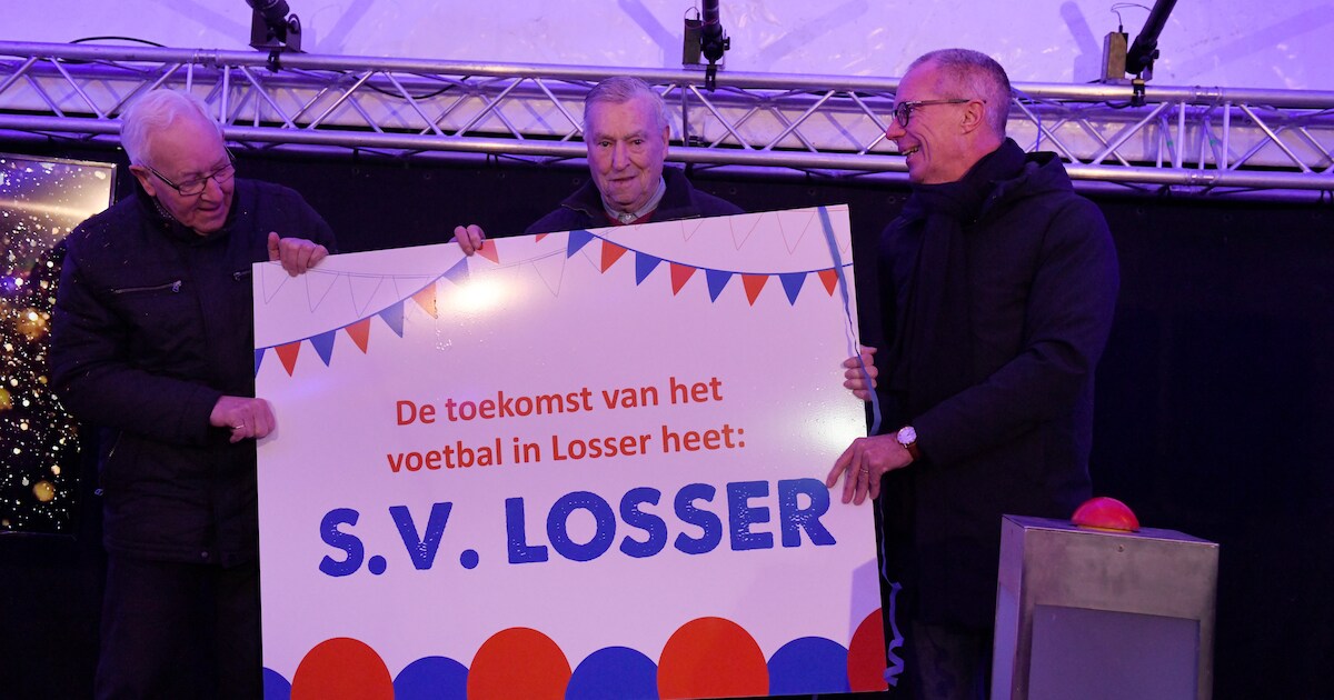 SV Losser, fusieclub van KVV en AJC, gaat spelen in het oranje en blauw ...