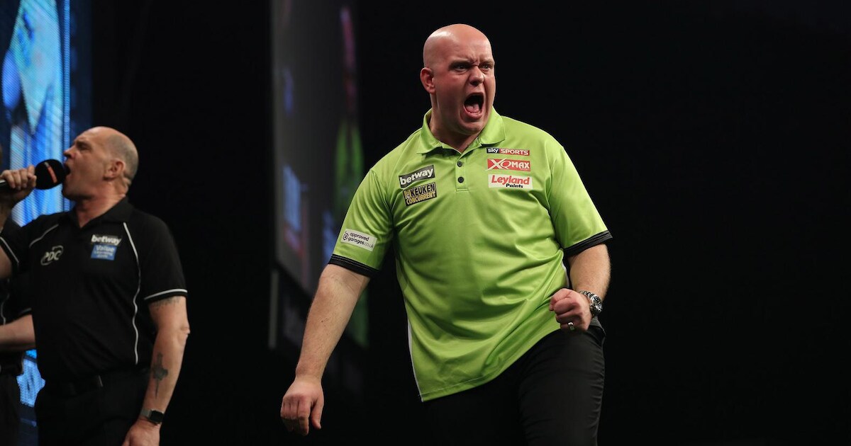 Indrukwekkende Van Gerwen stelt orde op zaken | Meer sport | Tubantia.nl