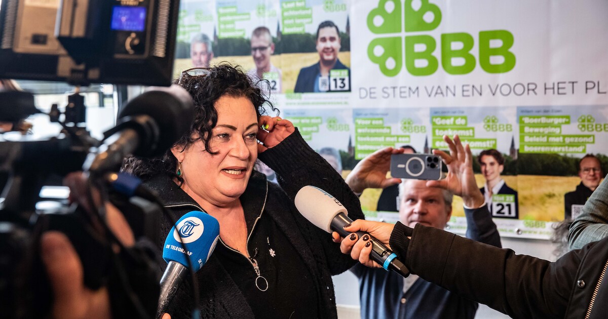 De overwinning van BBB is indrukwekkend, maar de verwachtingen moeten ...