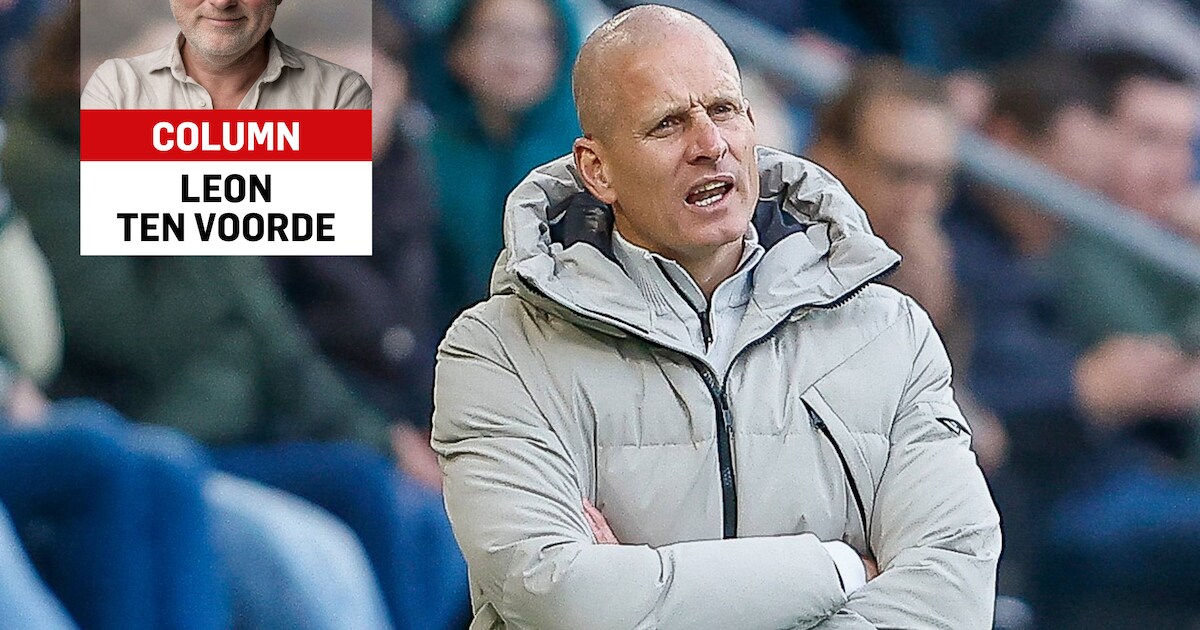 Je kunt als trainer beter beginnen in mooi Volendam, dan eindigen bij ...