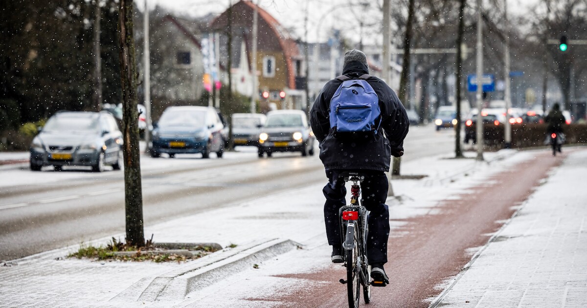Vanavond kans op gladheid, KNMI geeft code geel af voor (bijna) heel ...