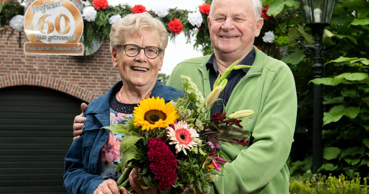 Diamanten echtpaar Gerrit en Lies Slijkhuis wil dolgraag nog een keer ...