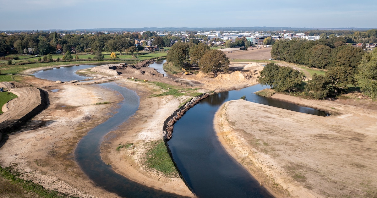 Laatste stukje Regge bij Rijssen meandert nu weer als vanouds: ‘nieuwe ...
