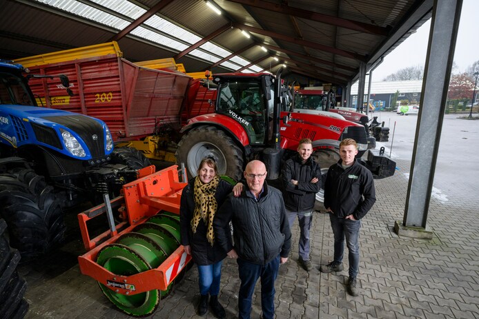 Loonwerkersbedrijf Volker uit De Lutte zorgt dat er het hele jaar rond ...