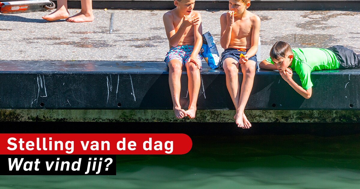Stelling van de dag | Tropische warmte in ons land is een heerlijk ...