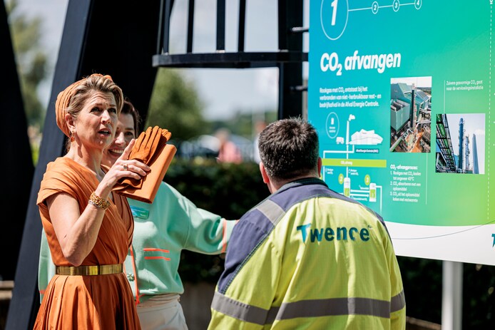 Koningin Máxima op bezoek in Hengelo: trots op unieke duurzame ...
