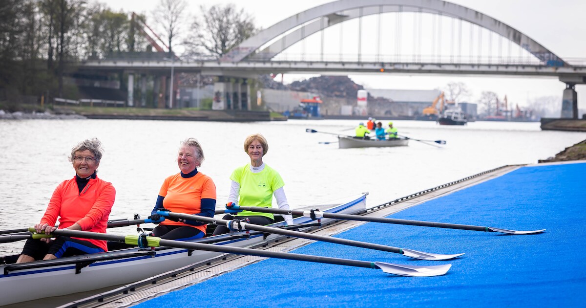 Roeiers Amycus vreesden catastrofe, maar zijn nu in de wolken met ...