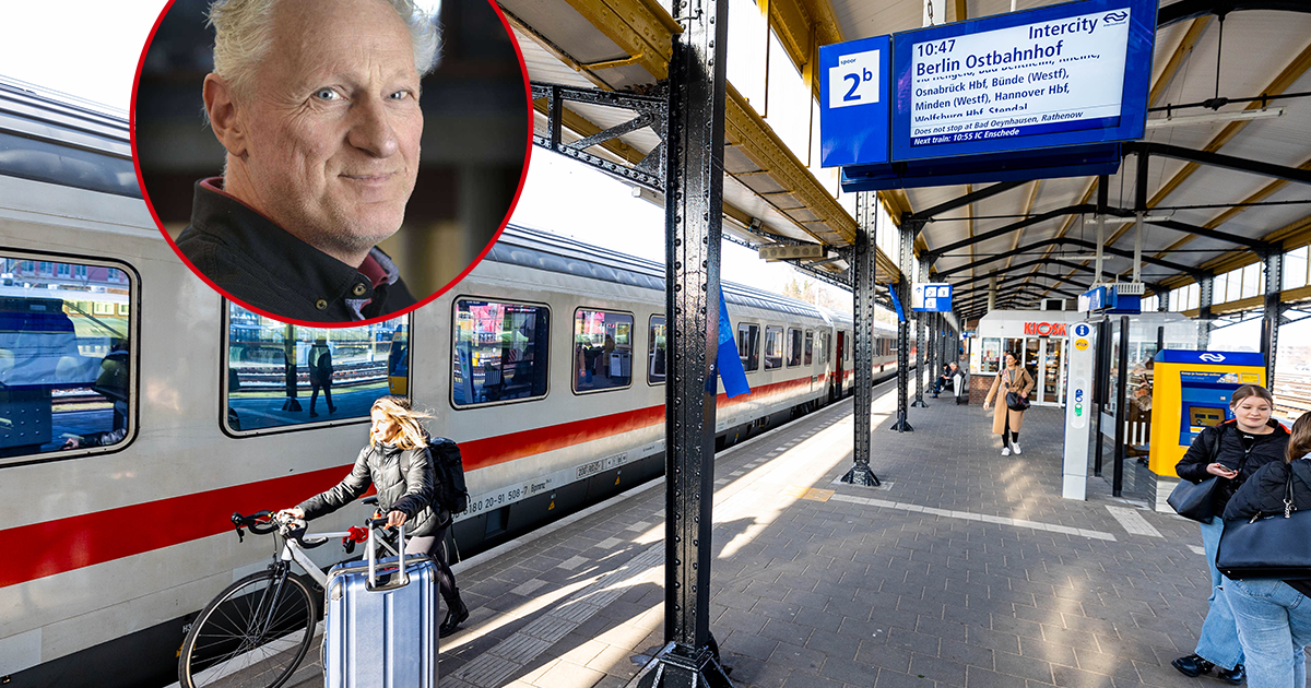 Treintje komt zo? Ja, dat wel, maar hij stopt niet. Hoe de reis van ...