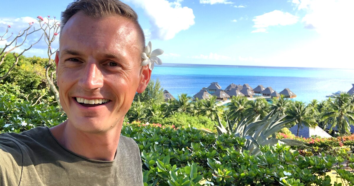 Tom (45) wil voor zijn pensioen alle landen ter wereld hebben bezocht ...
