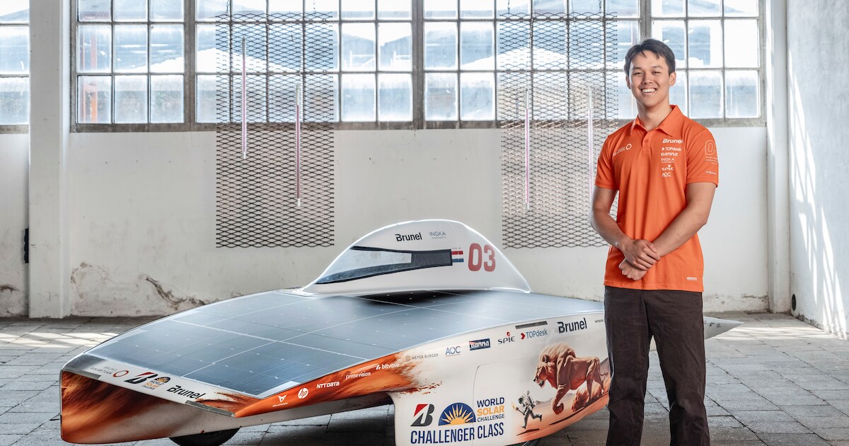 Arman (22) uit Almelo sleutelt aan zonneauto: ‘Zonder druppel brandstof ...