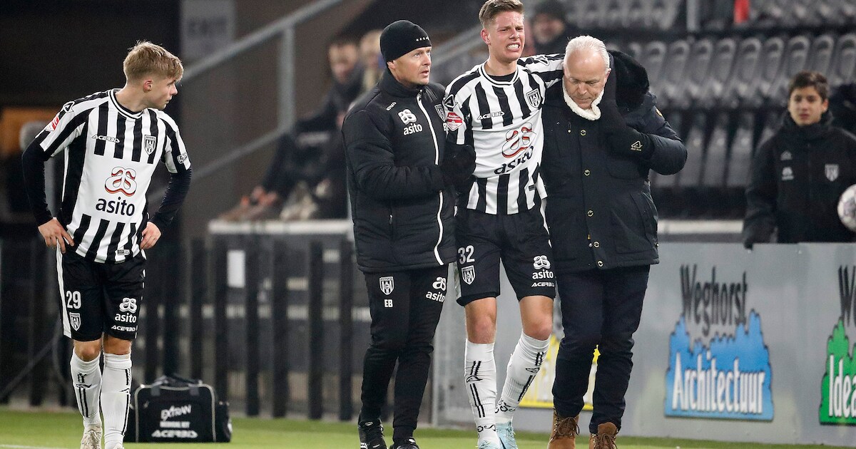 Slecht nieuws voor Heracles-speler Sem Scheperman: gebroken kuitbeen ...