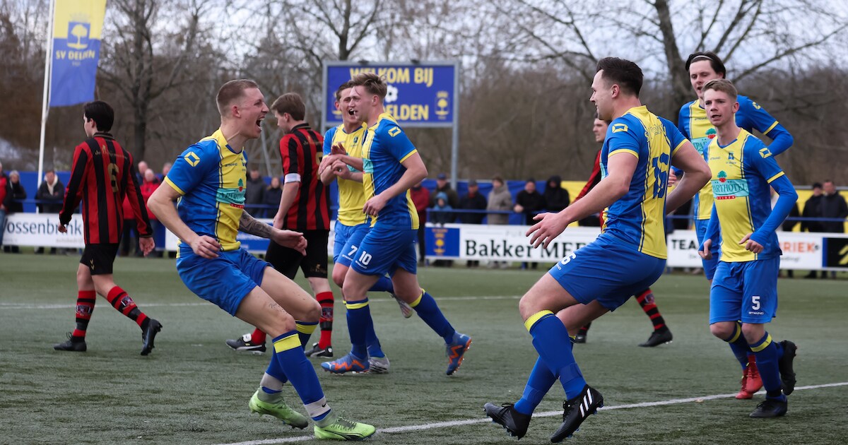 Scott Wold schudt spanning van zich af en scoort drie keer in Deldense ...