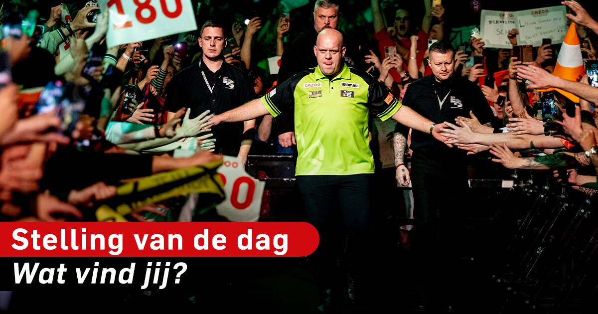 Stelling | Darts is uitgegroeid tot een absolute topsport | Sport ...