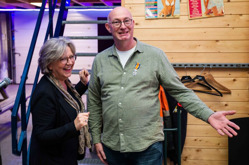 Gerben Hillebrand (52) uit Goor heel even in de spotlights met ...