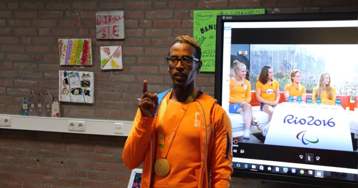 Daniël Abraham Gebru op De Steege in Eibergen: 'Kies wat je leuk vindt ...
