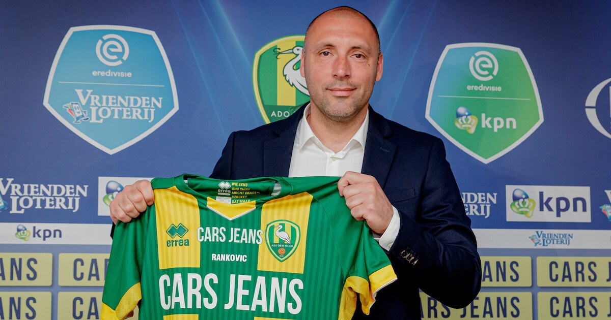 ADO maakt nieuwe start met Rankovic als trainer: ‘Ik heb altijd alles ...