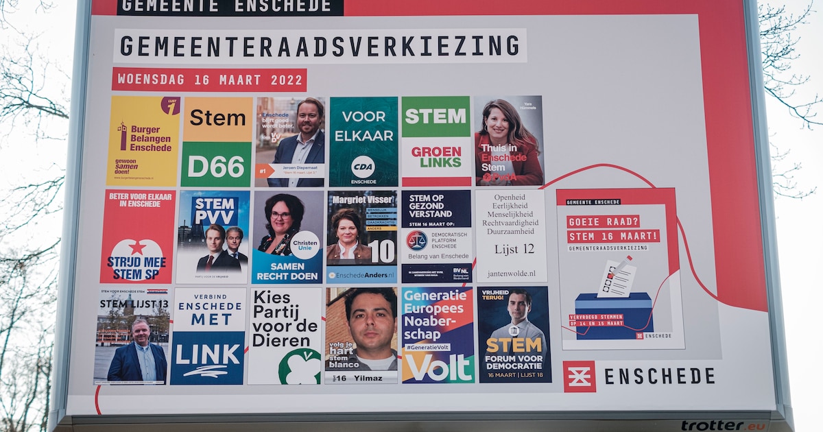 PVV alleen in grote steden, maar lokale partijen overspoelen Twente en ...