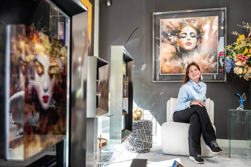 Powervrouw kunstenares Maureen Knobben begint Amsterdams avontuur ...