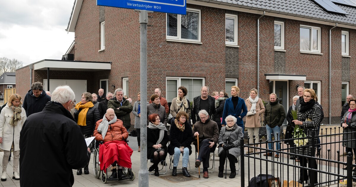 Rossumse verzetsstrijder Jan Vos herdacht met Stolperstein: ‘Nóóit ...