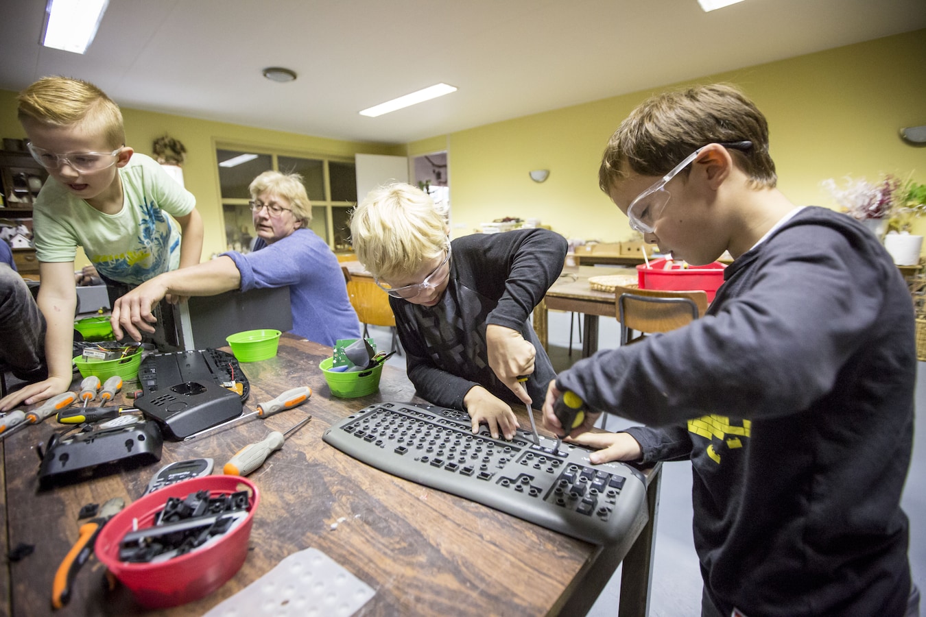Lekker slopen op een kinderfeestje in Geesteren | Foto | tubantia.nl