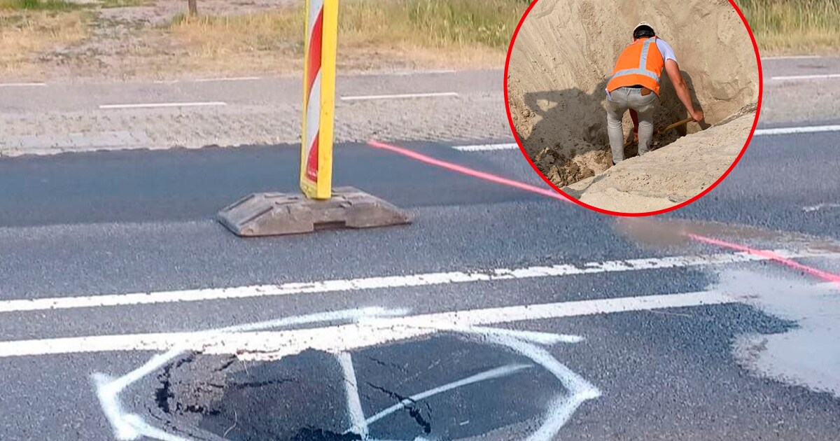 Frank Koerkamp vanuit krater bij Sibculo: ‘We zagen de verzakking met de minuut dieper worden ...