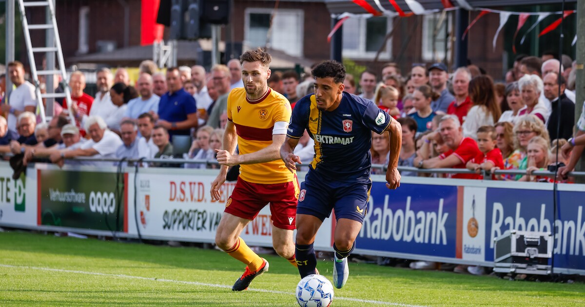FC Twente ondanks twee treffers van Daan Rots niet langs Motherwell ...