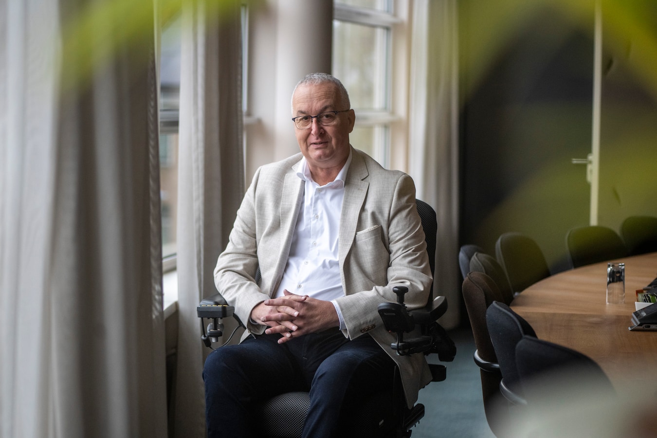 Zijn oud-buurman Jos overleed aan dezelfde zeldzame ziekte, dat was een klap, maar wethouder ...