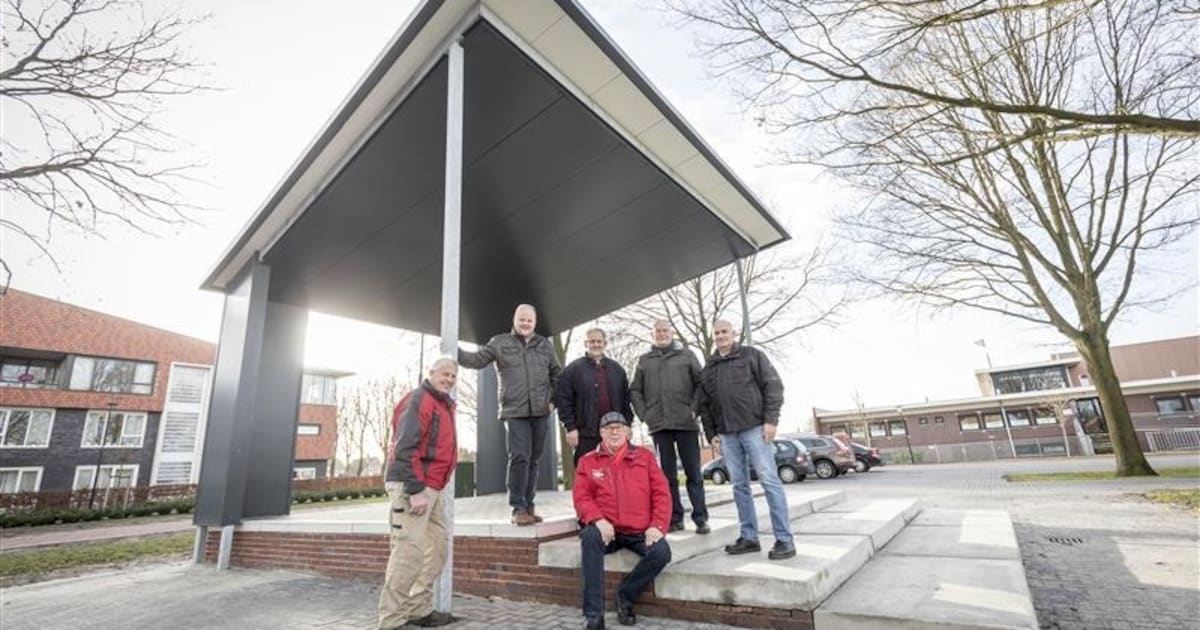 Muziekkoepel op evenemententerrein Westerhaar klaar voor gebruik ...