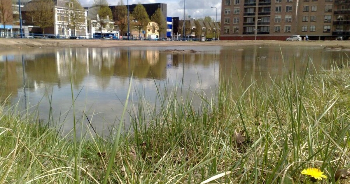 Waterplas na boringen Fortezzalocatie | Almelo | tubantia.nl