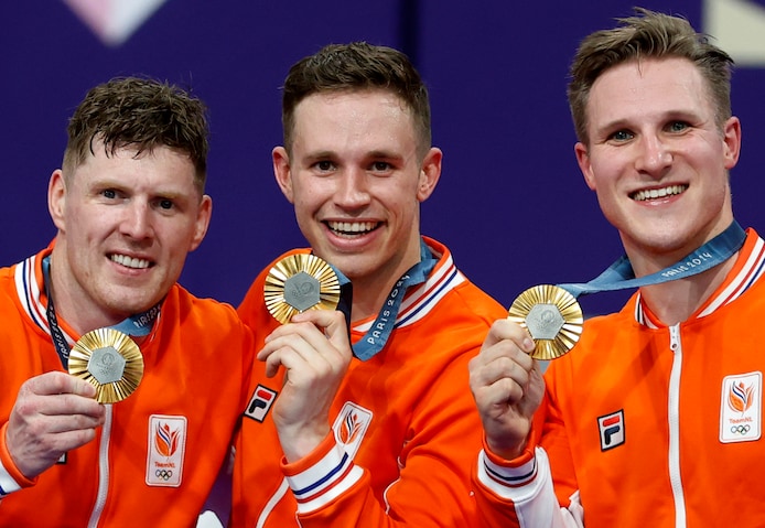 Roy van den Berg flikt het in Parijs opnieuw: ‘Ik wilde een voorbeeld voor mijn zoontjes zijn ...