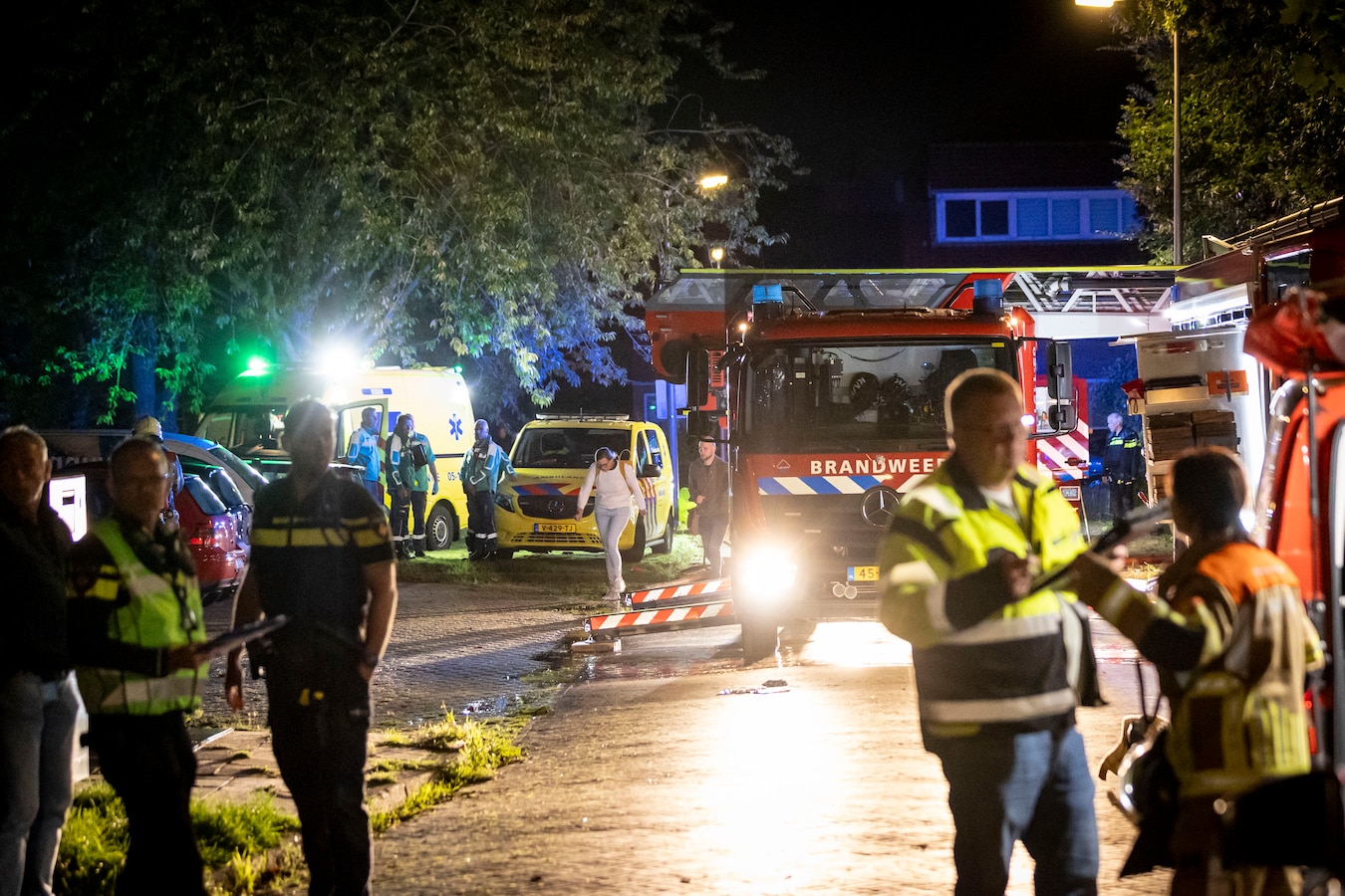 Met een ‘levende lijst’ hield brandweerofficier Maike Effing het ...