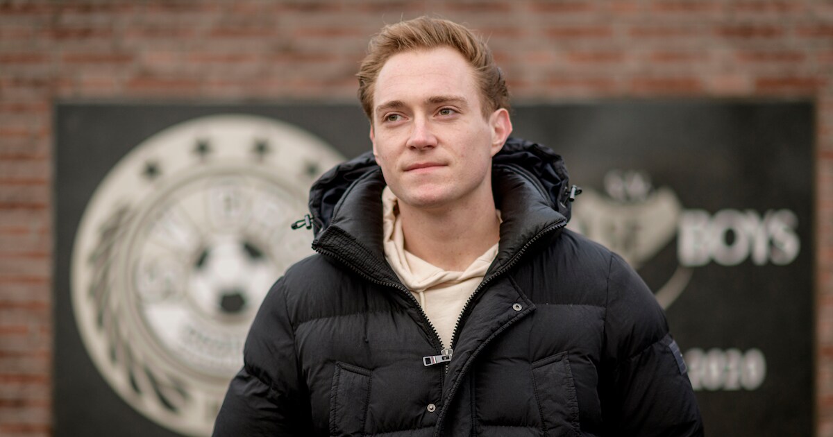 Grol-aanvaller Luc Berentsen heeft al 100 keer, eh 101 keer, gescoord ...