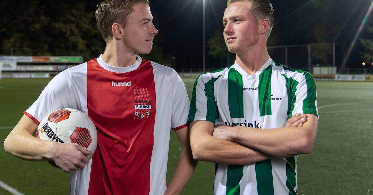 Broers Jeremy (Buurse) en Jiro Oosterwijk (Haaksbergen) staan zondag ...