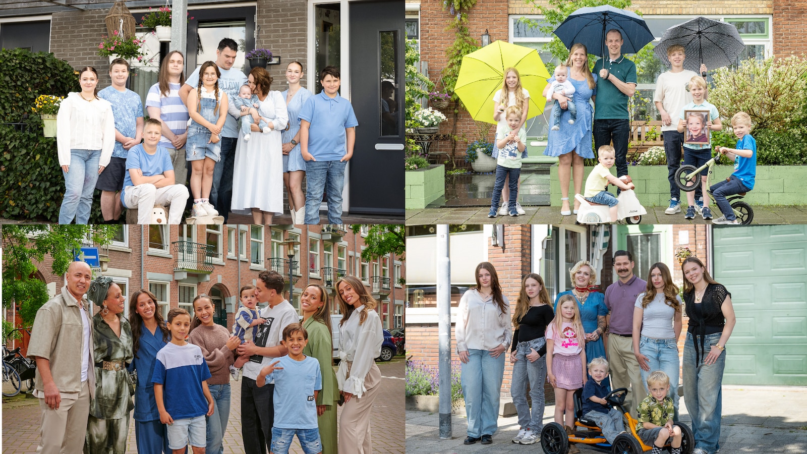 Nieuw gezin in Een huis vol zorgt voor kinderen van overleden ...