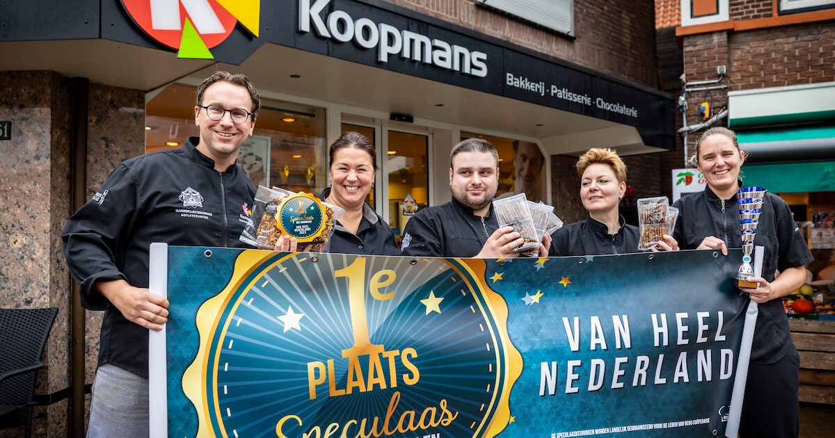 Koopmans in Tubbergen maakt beste speculaas van Nederland, maar het recept blijft geheim ...